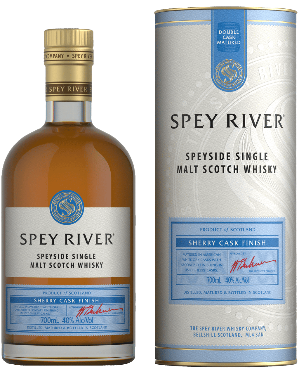Spey River Sherry Cask Whiskey 700ml - Liquid Library
