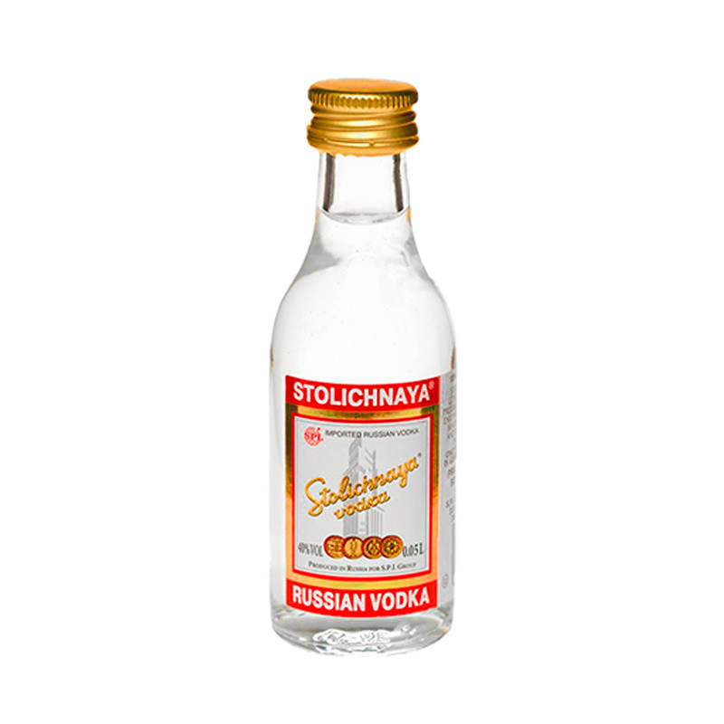 Stolichnaya Premium Vodka Mini 50ml - Liquid Library