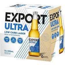Export Ultra Low Carb Lager 4.2% 330ml (12 Bottles) - Liquid Library