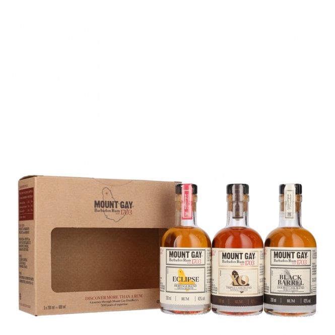 Mount Gay Rum Discovery 200ml (3 Pack) - Liquid Library