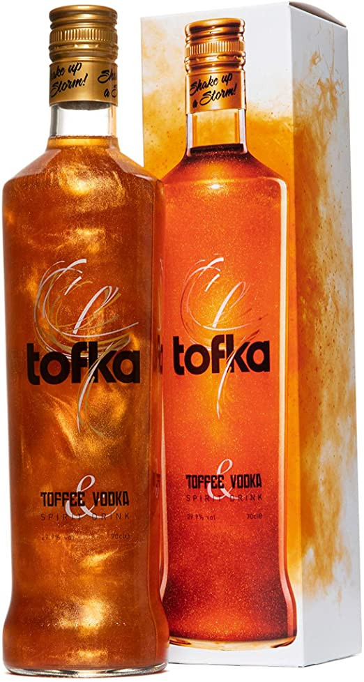 Tofka Toffee Vodka Liqueur 700ml - Liquid Library