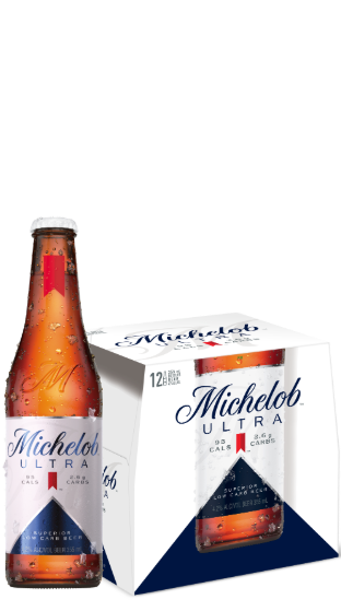 Michelob Ultra 4.2% 355ml (12 Bottles) - Liquid Library