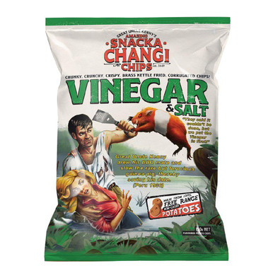 Snacka Changi Salt & Vinegar 150g - Liquid Library