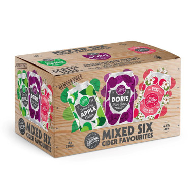 Good George Mixed Six Cider Box 330ml (6 Cans) - Liquid Library