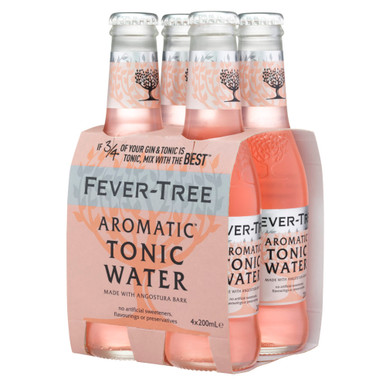 Fever Tree Aromatic 200ml (4 Bottles) - Liquid Library