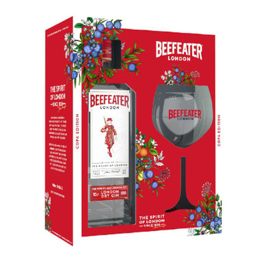 Beefeater Gin & Copa Glass Gift Pack 700ml - Liquid Library