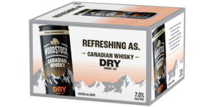 Woodstock Canadian Whisky Dry Ginger Ale 7% 250ml (12 Cans) - Liquid ...
