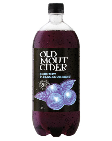 Old Mout Cider Scrumpy & Blackcurrant 8% 1.25L - Liquid Library