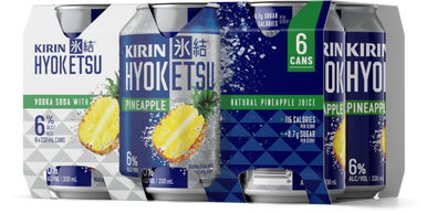 Kirin Hyoketsu Pineapple 6% 330ml (6 Cans) - Liquid Library