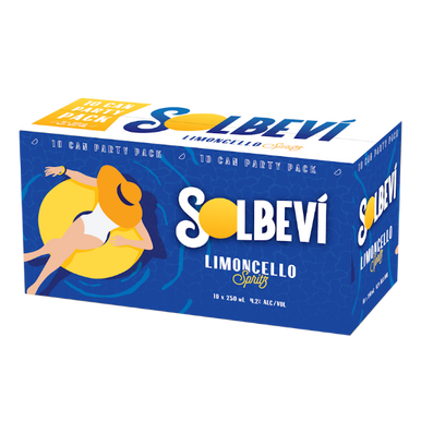 Solbevi Limoncello Spritz 4.2% 250ml (10 Cans) - Liquid Library