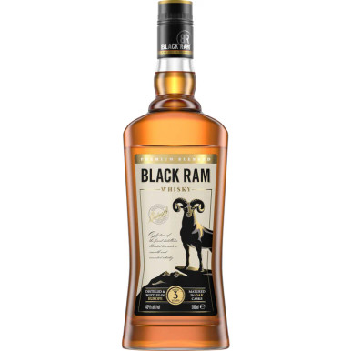 Black Ram Whisky 500ml - Liquid Library