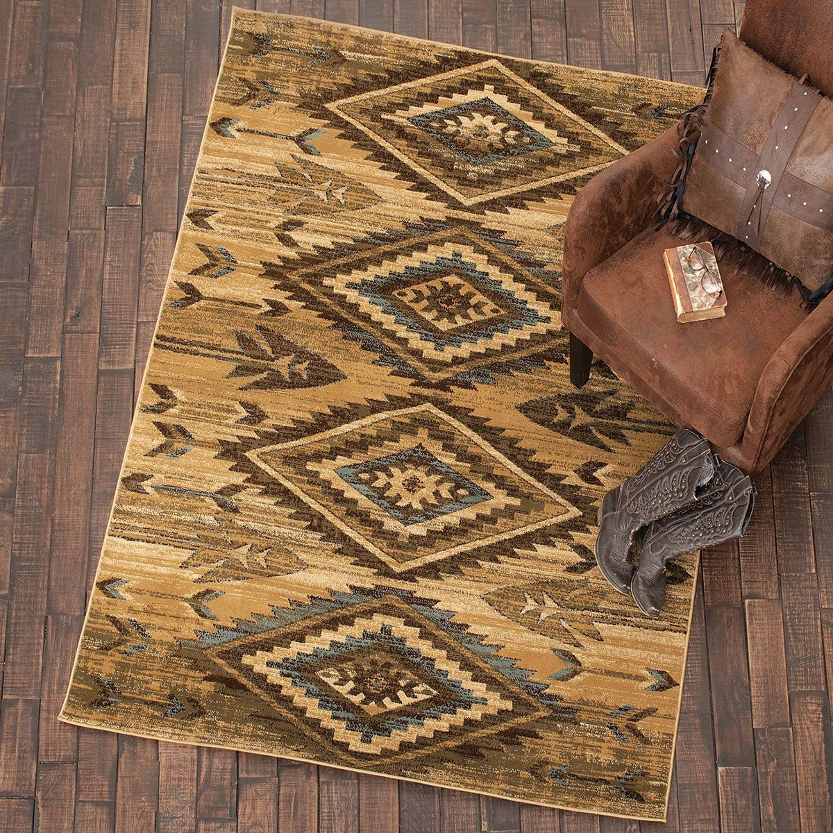 Southwest Rugs and Cowhide Rugs | Lone Star Western Decor