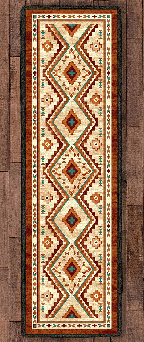 Southwestern Rugs | Angel Fire Tan Rug Collection | Lone Star Western Décor
