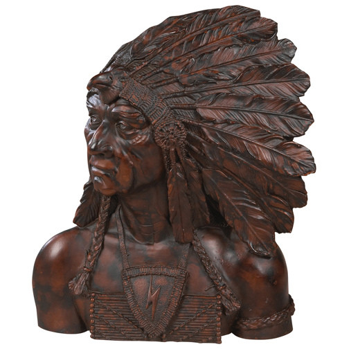 Indian Chief Bust | Lone Star Western Decor