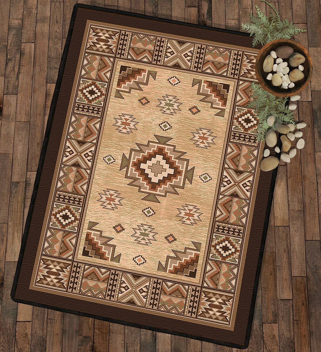 Sierra Canyon Tan Rug Collection | Lone Star Western Decor