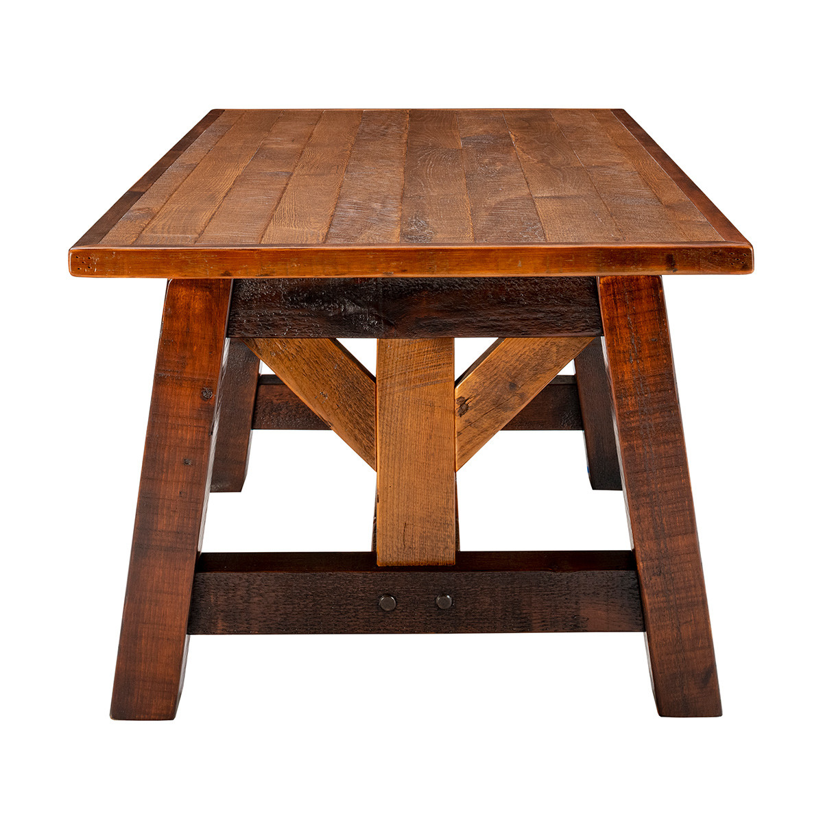 Yellowstone Dutton Trestle Dining Table | Lone Star Western Decor