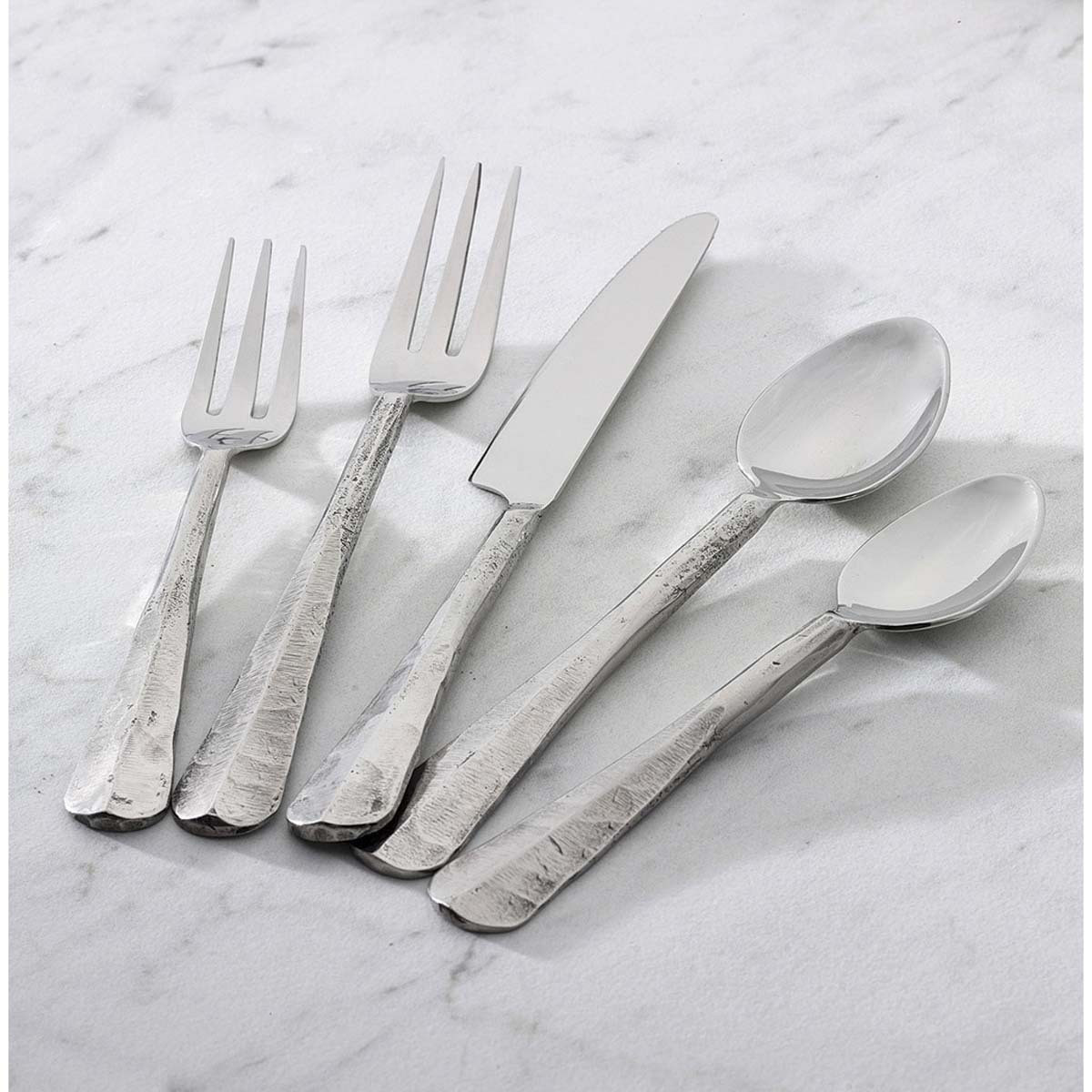 Frontier Hammered Flatware | Lone Star Western Decor