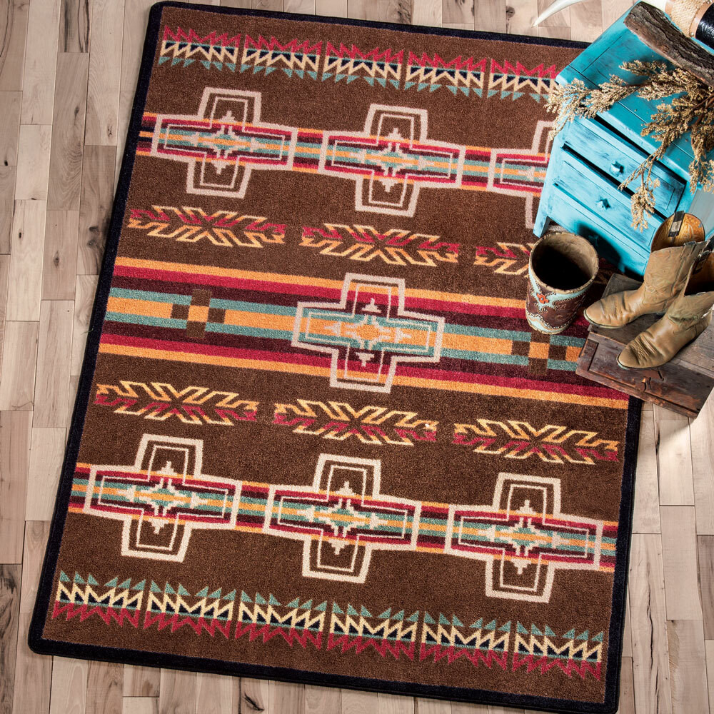Canyon Cross Rug - 8 x 11 | Lone Star Western Decor