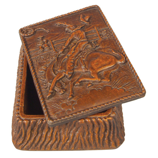 Cowboy Trinket Box | Lone Star Western Decor