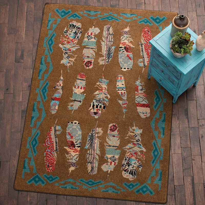 Ruiz Feather Rug - 3 x 4 | Lone Star Western Decor