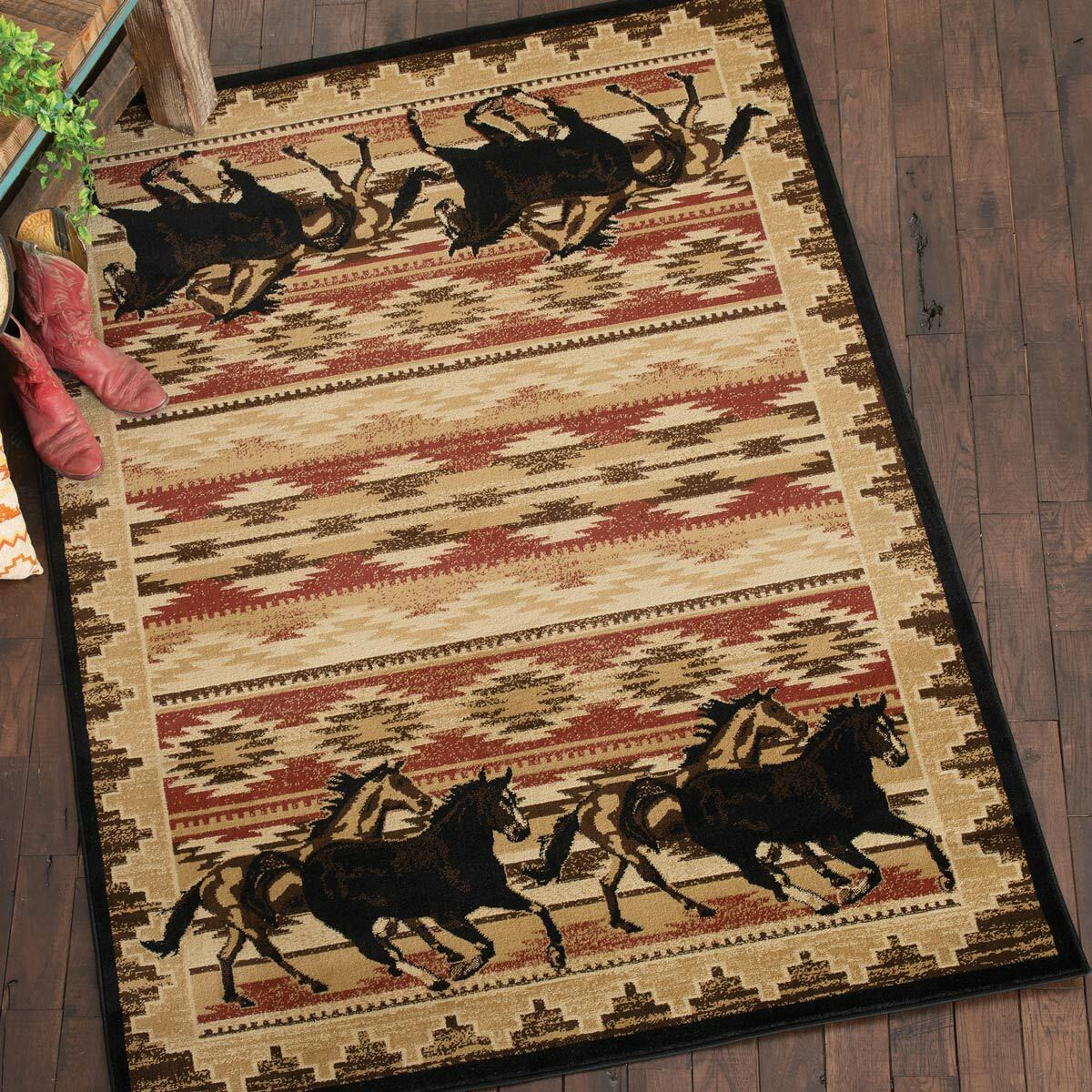 Western Escape Rug - 5 x 7 | Lone Star Western Decor