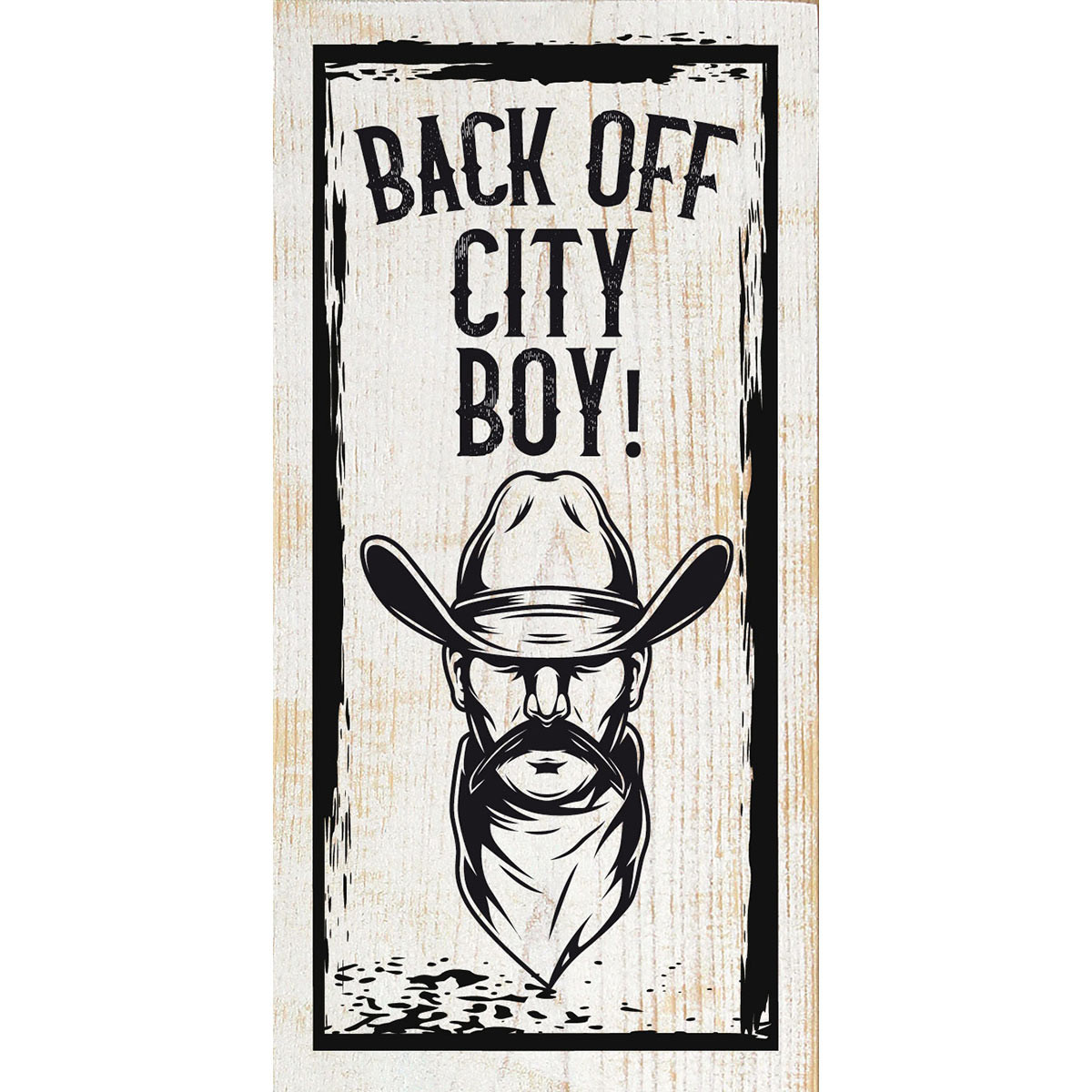 City Boy Wood Sign | Lone Star Western Decor