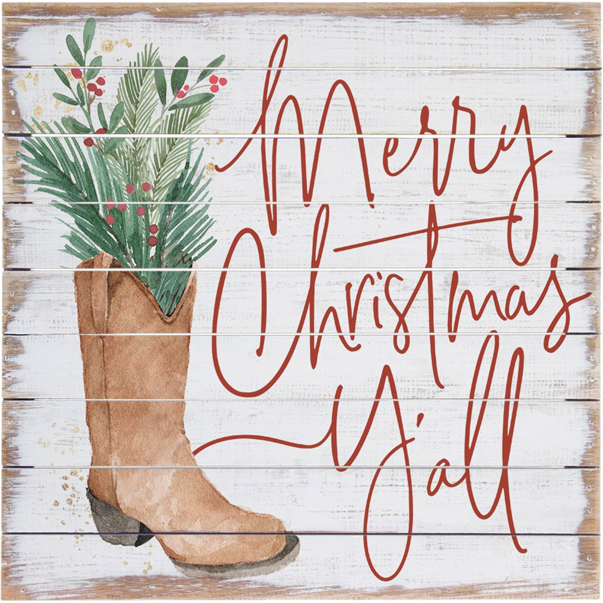 Cowboy Christmas Wall Art | Lone Star Western Decor