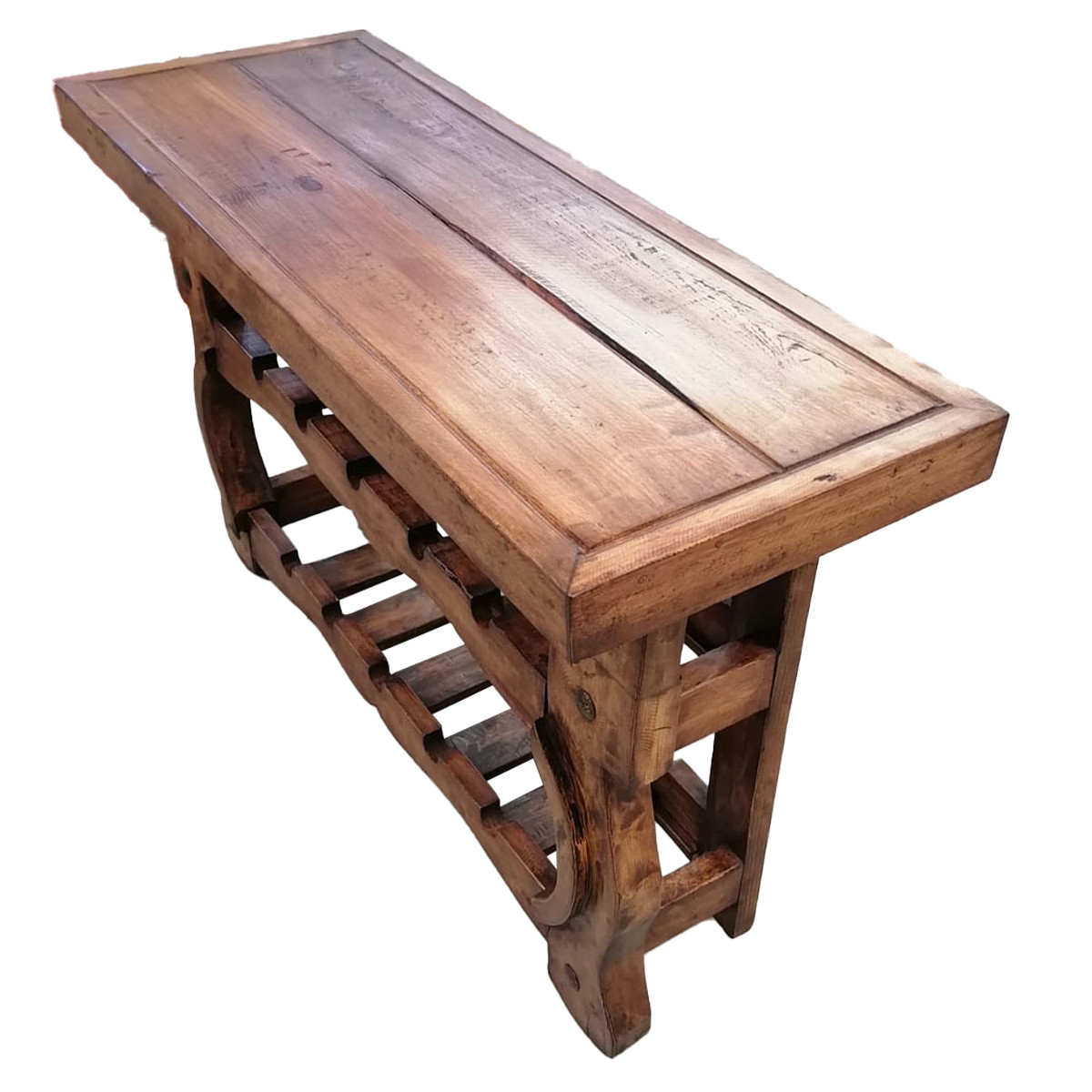 Old West Wine Console Table | Lone Star Western Decor