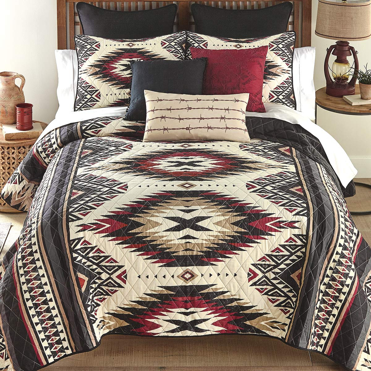 Apache Peaks Quilt Bed Set - Queen | Lone Star Western Decor