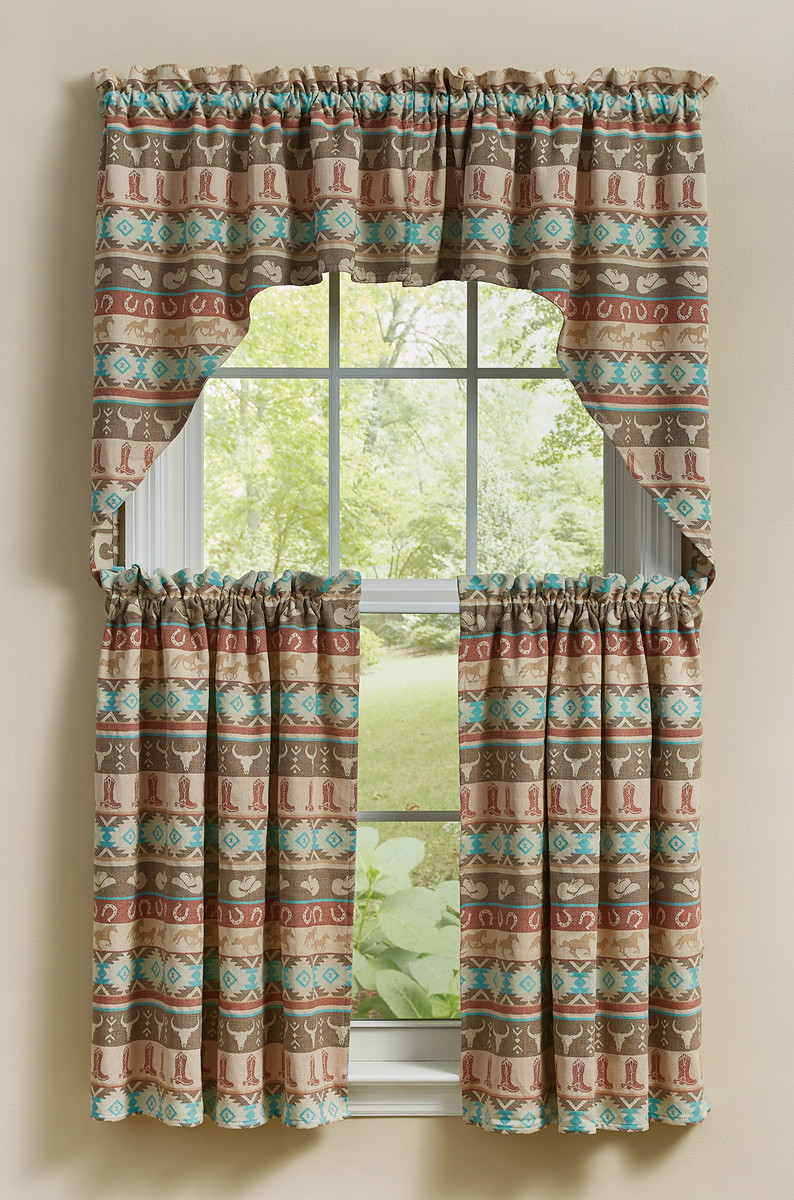 Rodeo Days Window Treatments | Lone Star Western Decor
