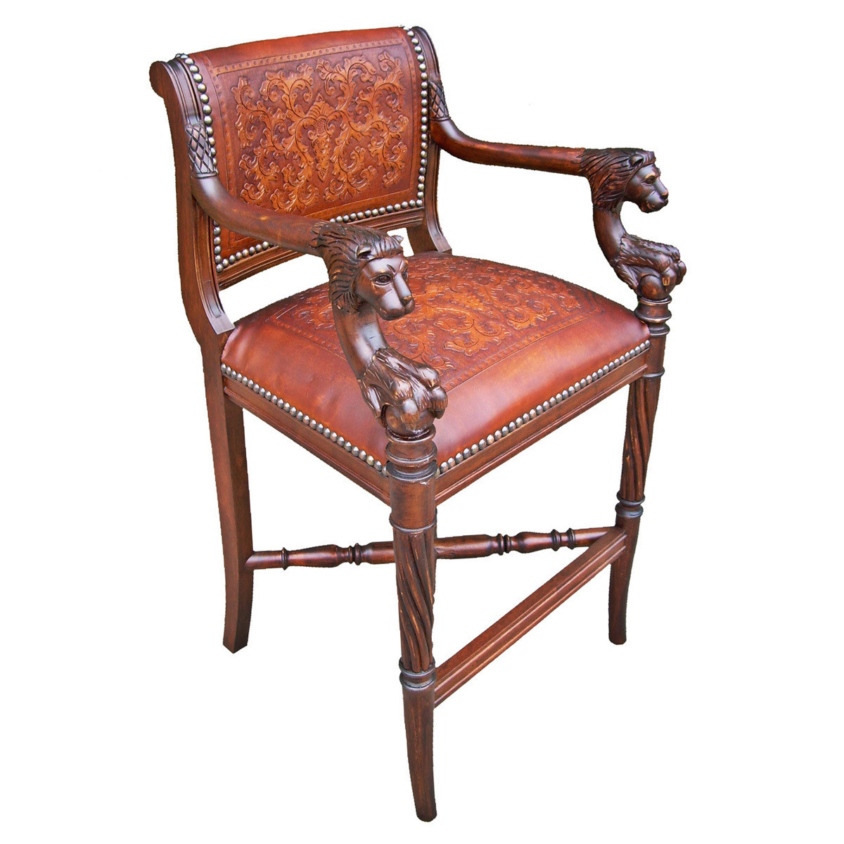 Leon Stool | Lone Star Western Decor