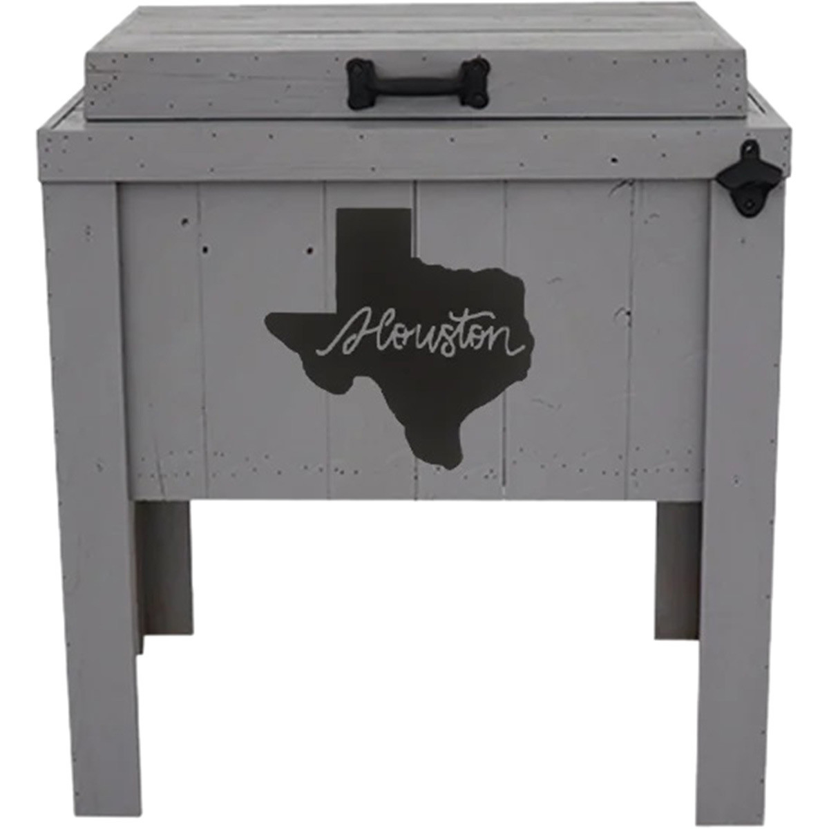 Houston Texas Single Cooler | Lone Star Western Decor