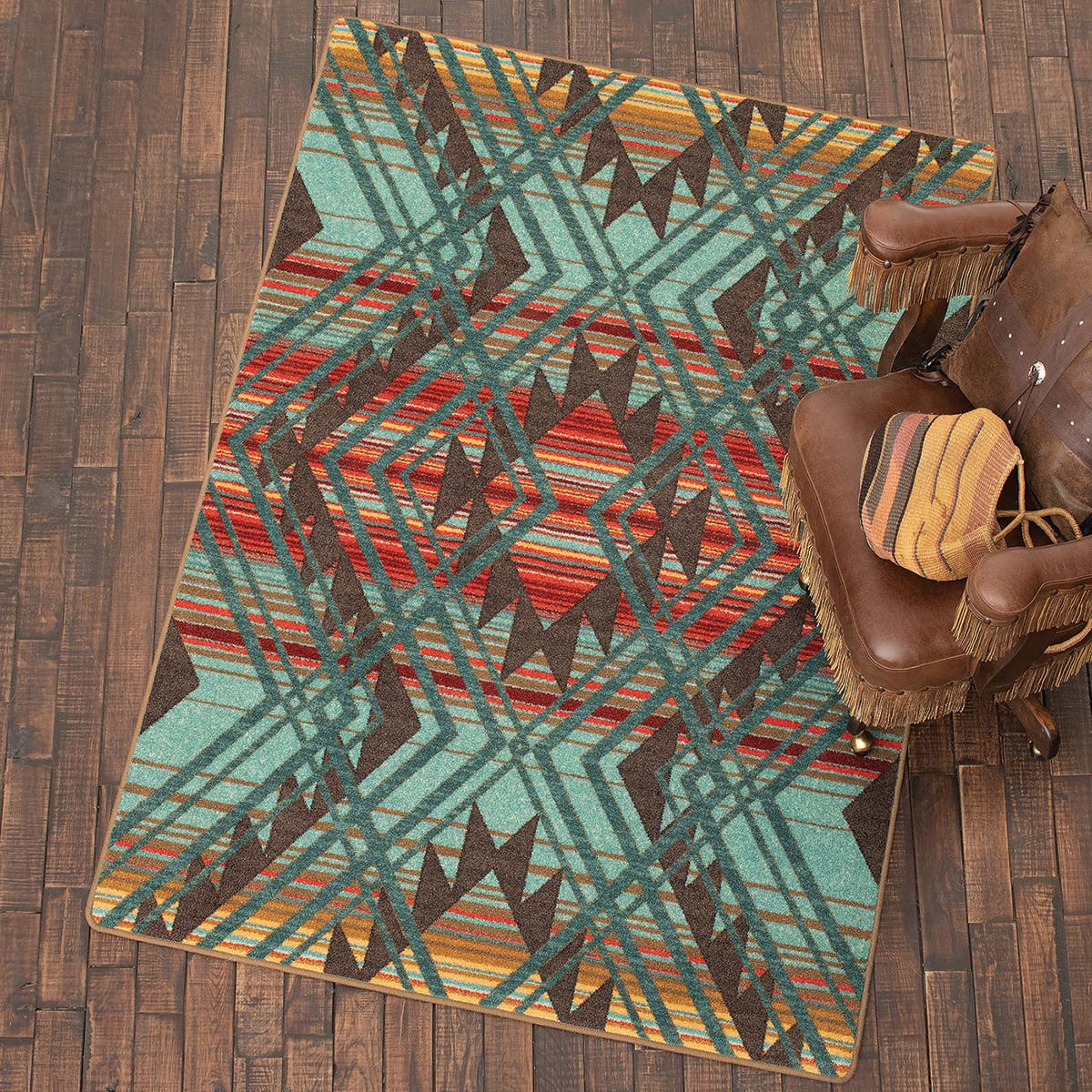 Southwest Rugs and Cowhide Rugs | Lone Star Western Decor