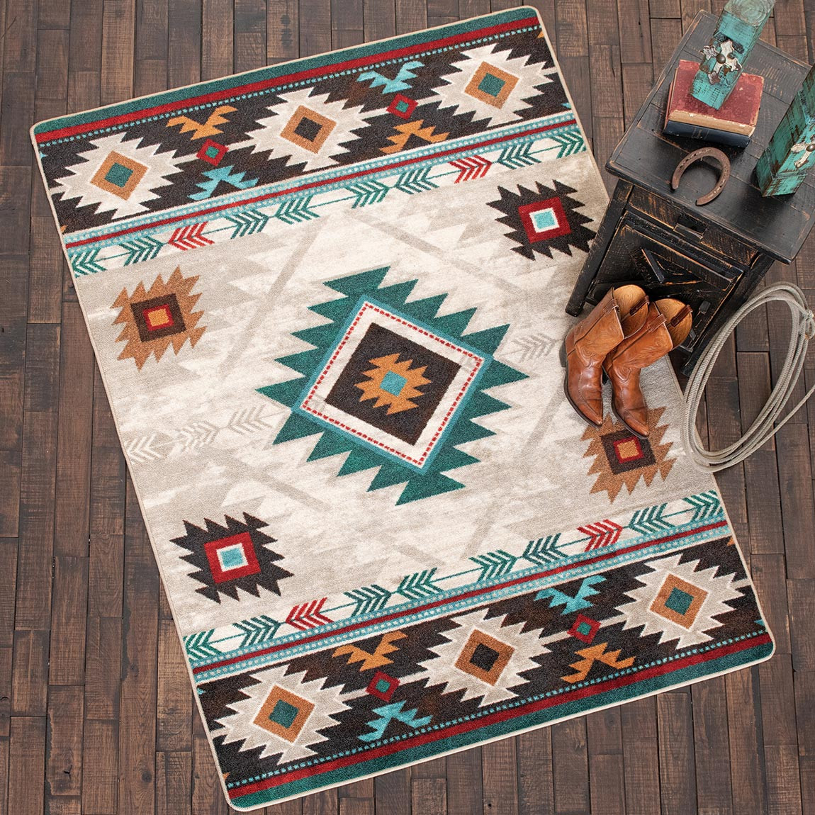 Southwest Rugs and Cowhide Rugs | Lone Star Western Decor