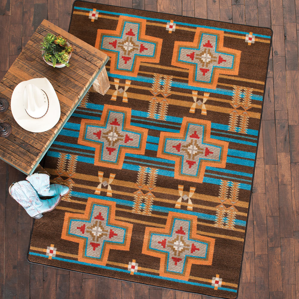 Grand River Desert Rust Rug - 2 x 8 | Lone Star Western Decor