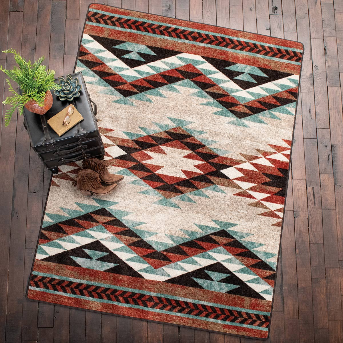 Southwest Rugs and Cowhide Rugs | Lone Star Western Decor