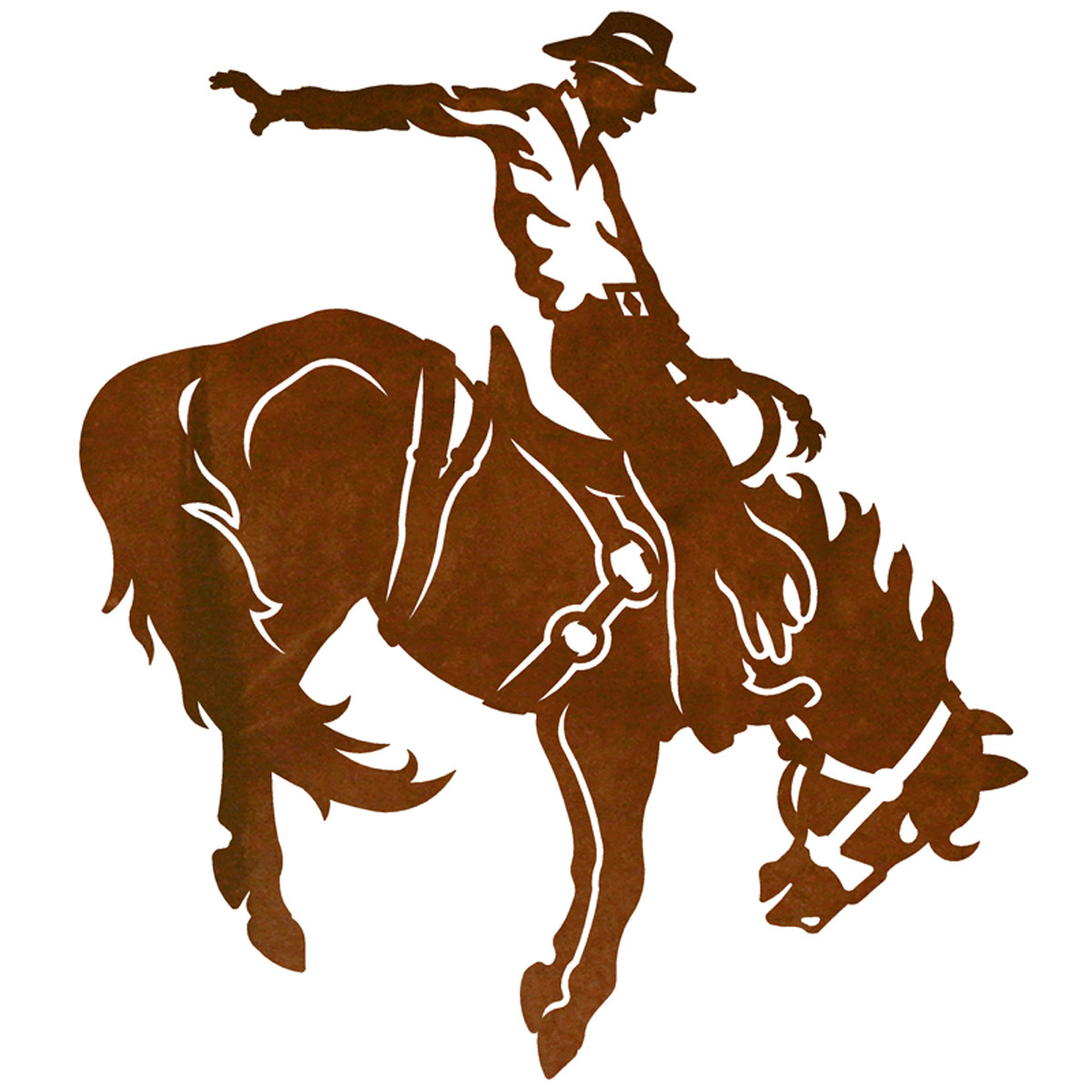 Bronc Rider Wall Art | Lone Star Western Decor