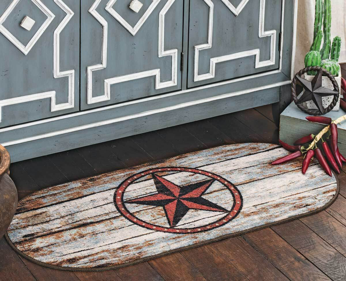 Lone Star Oval Rug | Lone Star Western Decor