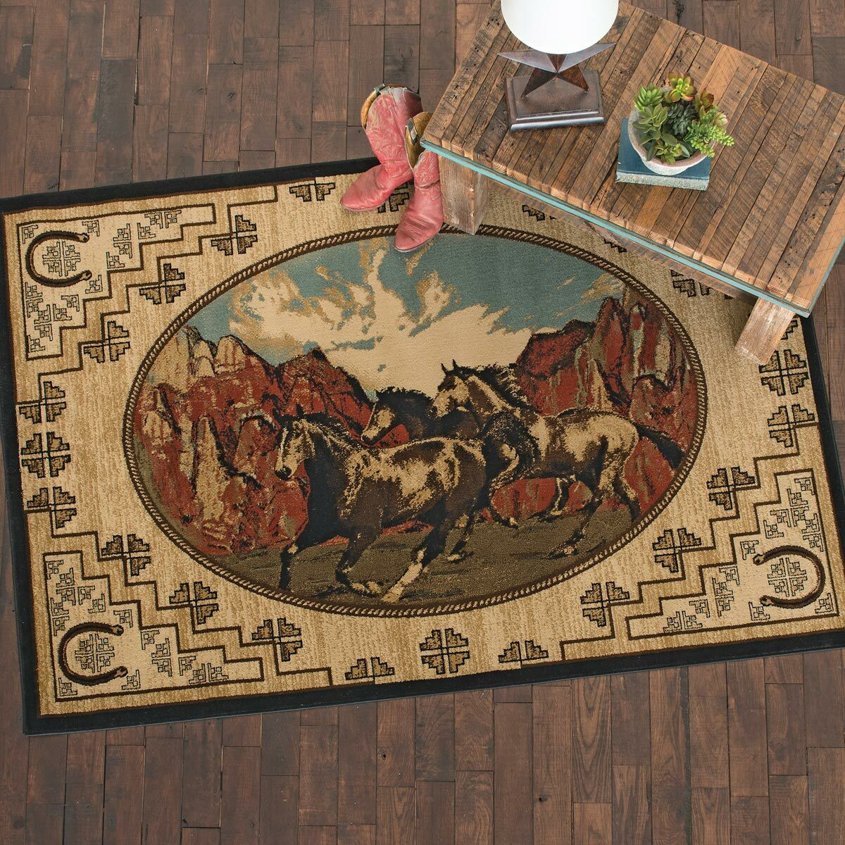 Mountain Ranch Rug - 5 x 7 | Lone Star Western Decor