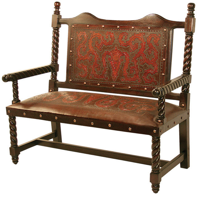 Soloman Bench | Lone Star Western Decor