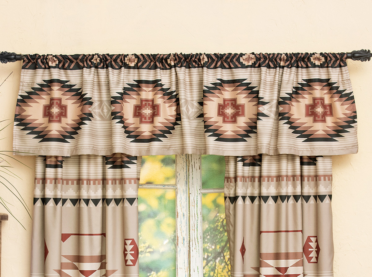 Western Curtains and Window Treatment | Lone Star Western Decor