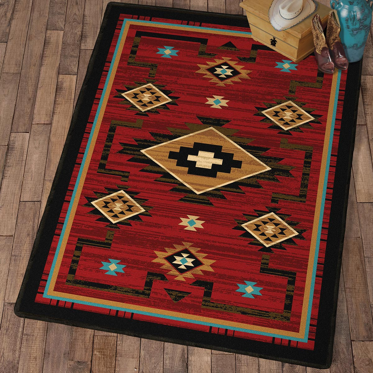 Southwest Rugs and Cowhide Rugs | Lone Star Western Decor