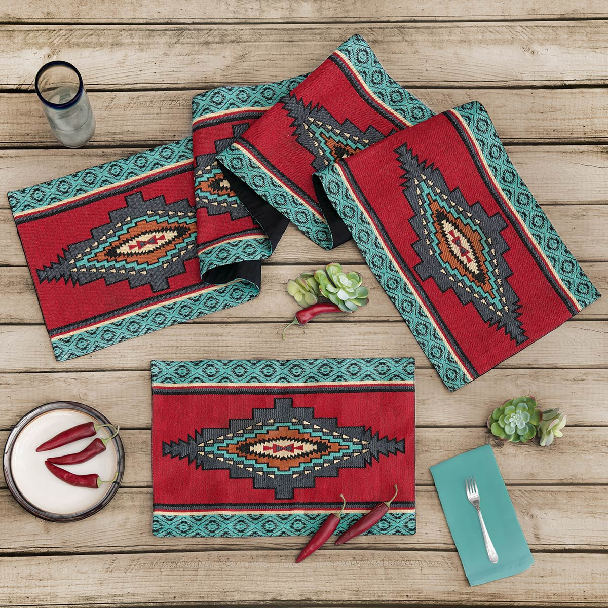 Western Table Runners and Placemats | Lone Star Western Décor