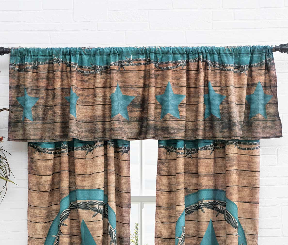 Western Curtains and Window Treatment | Lone Star Western Decor