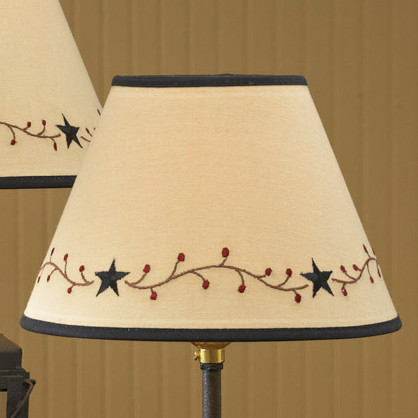 Rustic Star Vine Lampshade - 10 Inch | Lone Star Western Decor