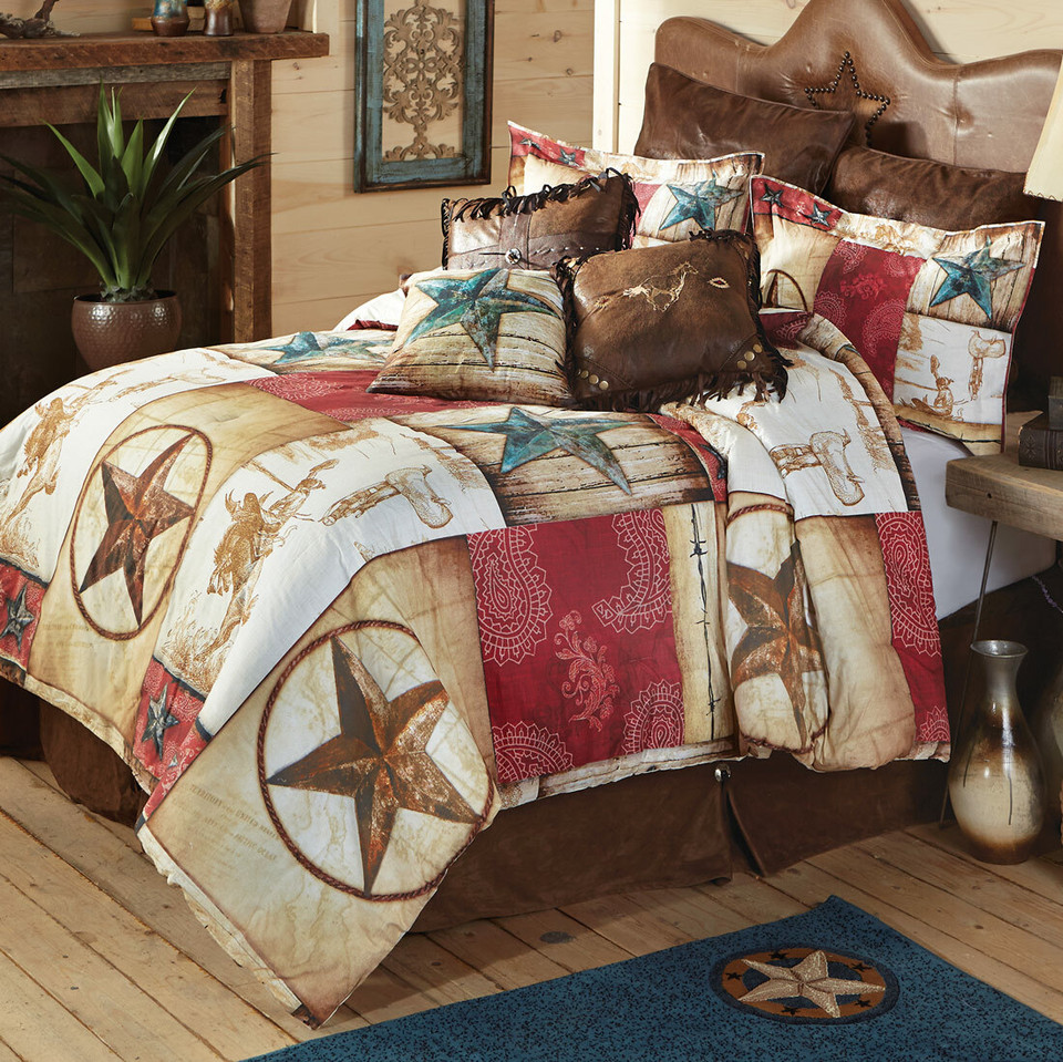 Cowboy Way Comforter - King | Lone Star Western Decor