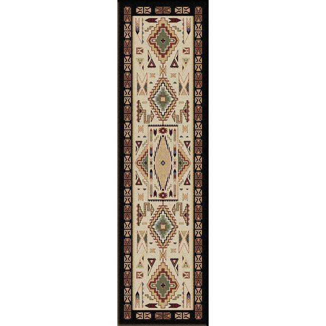 Southwestern Rugs | Desert Dream Black Rugs | Lone Star Western Décor