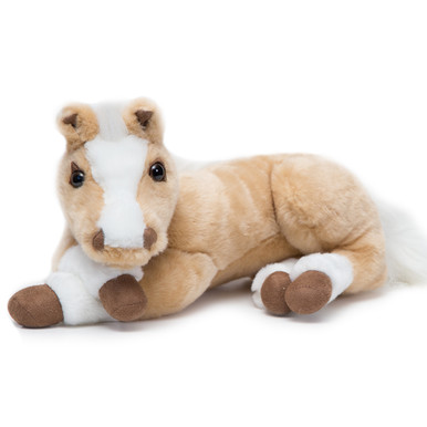 Patty the Palomino Horse Stuffed Animal | Lone Star Western Decor