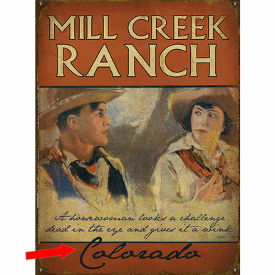 Give it a Wink Personalized Sign | Lone Star Western Decor