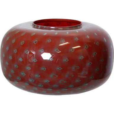 Prescott 11 Inch Glass Vase | Lone Star Western Decor